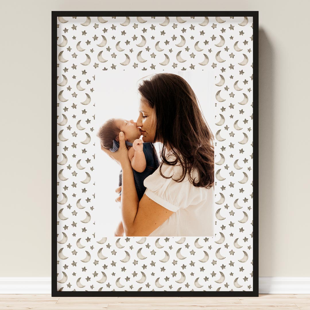 Fotoposter Moon | MY FAM POSTER – MY FAM POSTER - Personalisierte Poster