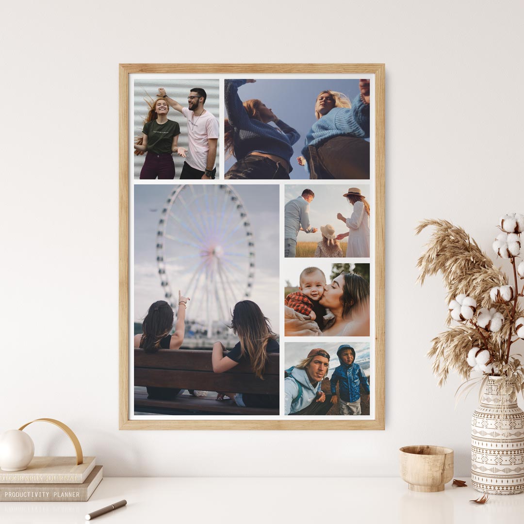 Fotocollage '6 Photos' No1 | MY FAM POSTER