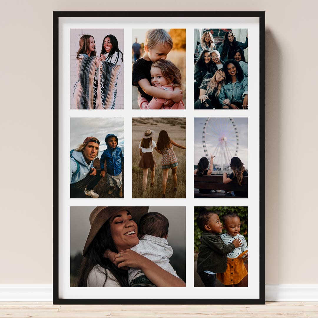 8 Images Collage Collage Photo Prints | Collage Prints 12x8"